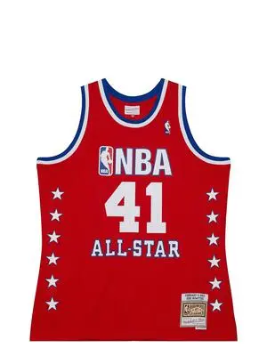 Mitchell & Ness X Nba All-star West 2003-04 Dirk Nowitzki 41 Swingman Jersey - Red/white