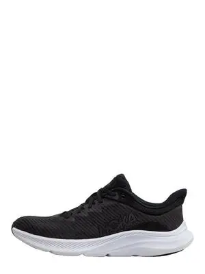 Hoka One One Solimar Athletic Lace-up Sneakers - Black/white