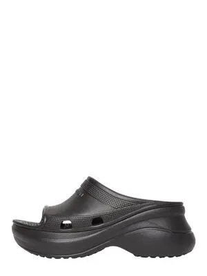 Balenciaga Balenciaga Crocs Pool Slide Sandals Black