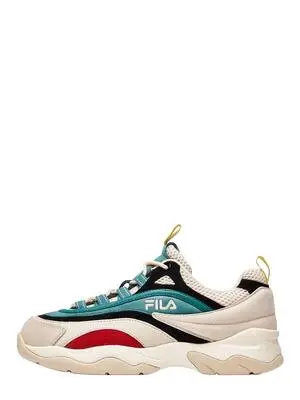 FILA FUSION FILA Ray Classic Sport Sneakers Greenwhitered