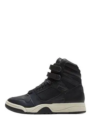 PUMA Palace Guard Mid Courtside Sneakers - Black/white