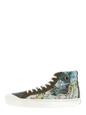 VANS Ralph Steadman X Style 138 Lx "frog" High Top Sneakers - White