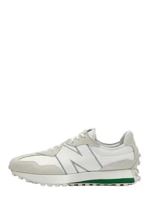 NEW BALANCE New Balance 327 Athletic Sneakers White/succulent Green/wind Chime