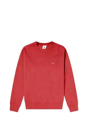 Nike Nrg Solo Swoosh Fleece Sweatshirt 'cedar - Default Colorway