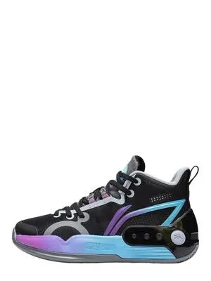 LI-NING Yushuai 16 Mid Top Sneakers - Black/purple/blue