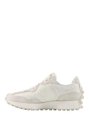 NEW BALANCE 327 Lace Up Sneakers - Sea Salt