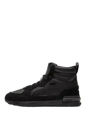 PUMA Graviton Mid High Top Sneakers - Black