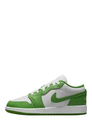 JORDAN Air Jordan 1 Low "Chlorophyll" Sneakers White/chlorophyll/lightning