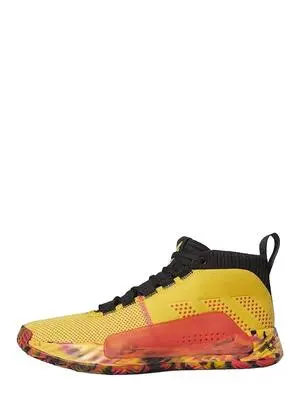 Adidas Dame 5 'dame Goose' Basketball Shoes - Yellow/black/red