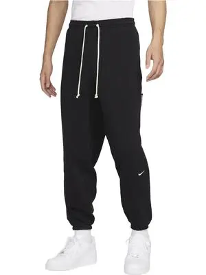 Nike Standard Issue Dri-fit Basketball Sweatpants Asia Sizing 'black - Black/pale Ivory