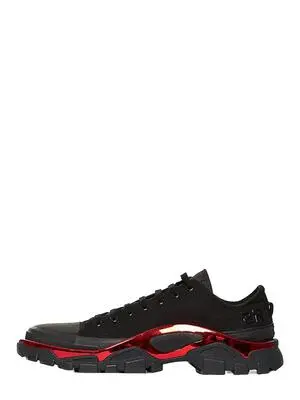 Adidas Raf Simons X New Runner Sneakers - Black