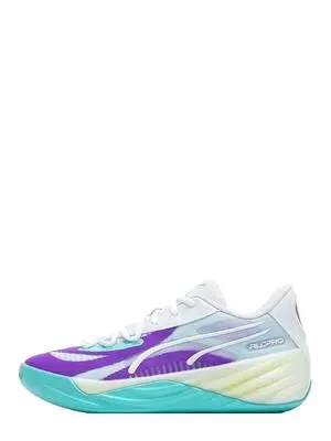 PUMA All-pro Nitro Sneakers - White/aqua/purple