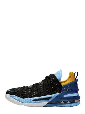 Nike Lebron 18 'lakers Heritage' Sneakers - Black/blue/yellow