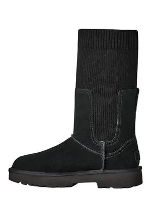 UGG UGG Marais Knit Chelsea Boots Black