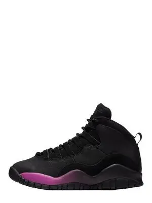 JORDAN Jordan Air 10 Retro "Purple Fade" Sneakers Black/fuchsia Blast