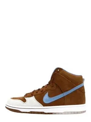 Nike Dunk Sb High Premium 'skate Mental' Sneakers - Brown