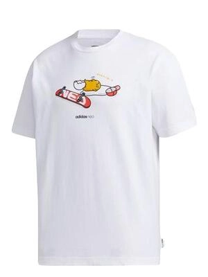 Adidas Neo Graphic Short Sleeve T-shirt - White