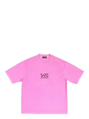 Balenciaga 5:20 Graphic T-shirt - Pink