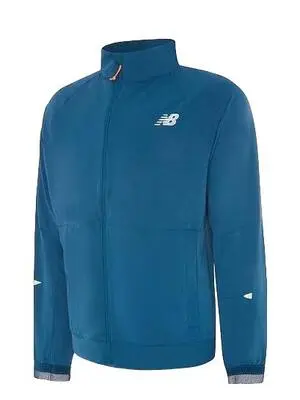 NEW BALANCE Fleece Classic Sport Jacket - Blue/white
