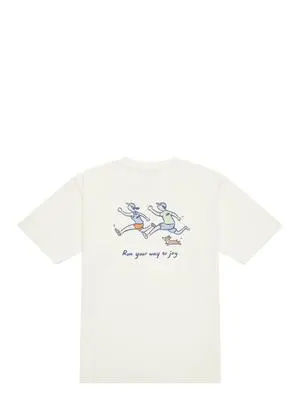 NEW BALANCE Graphic T-shirt - Ivory