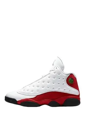 JORDAN Air Jordan 13 Retro High Top Sneakers White/black-team Red