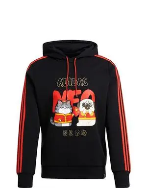 Adidas Neo X Crossover Pullover Hoodie - Black