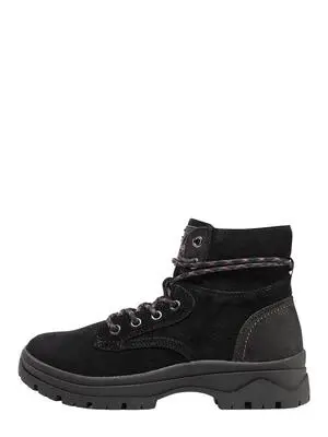Sketchers Bobs Broadies Lace-up Boots - Black