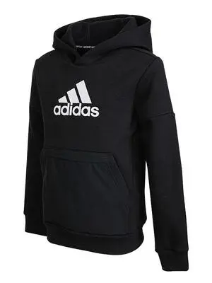 Adidas Badge Of Sport Fleece Hoodie - Black/white
