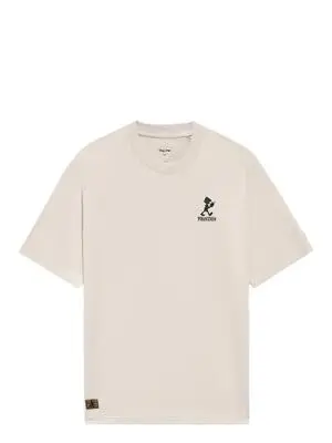 LI-NING Li-ning X Disney Pinocchio Graphic T-shirt 'beige' Beige/black