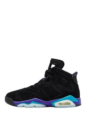 JORDAN Air 6 Retro Sneakers - Black/bright Concord/aquatone