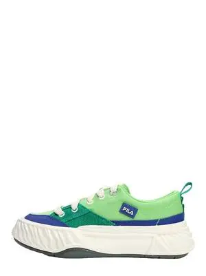 FILA Lace-up Sneakers - White/blue/green