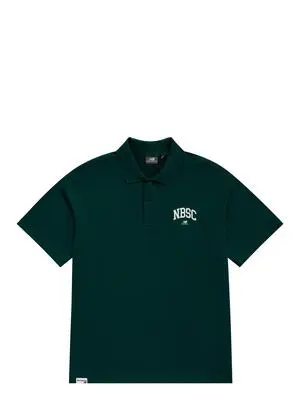 NEW BALANCE Classic Polo T-shirt Asia Sizing 'green - Green/white