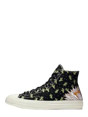 CONVERSE Chuck 70 Prep Embroidery High Top Sneakers - Black