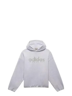 Adidas X Fear Of God Athletics Cotton Fleece Hoodie Asia Sizing 'light Grey Heather - Light Grey/heather
