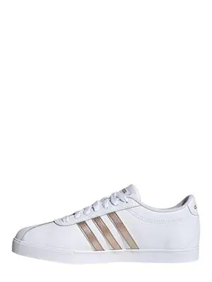 Adidas Adidas Courtset Metallic Stripe Sneakers White/gold