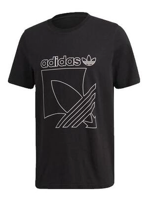 Adidas Originals Sprt 3s Tee Sports Short Sleeve - Black