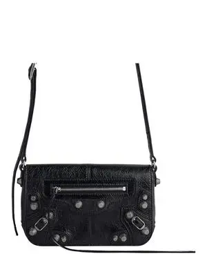 Balenciaga Le Cagole Mini Flap Bag - Black