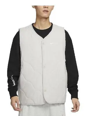 Nike Life Woven Insulated Military Gilet - Light Bone