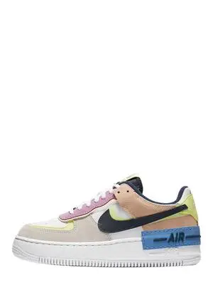 Nike Nike Air Force 1 Shadow "Crimson Tint Volt" Sneakers Black/yellow/pink
