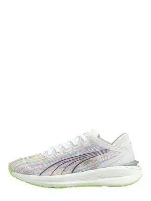 PUMA Electrify Nitro Spectra Low Top Sneakers - White/green