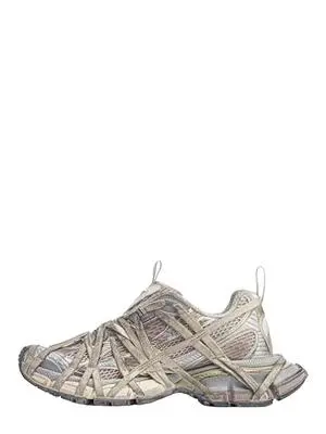 Balenciaga Balenciaga 3XL Extreme Lace Sneakers In Mesh And Polyurethane Beige/grey