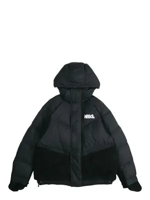 Nike X Sacai Down Hooded Jacket - Black