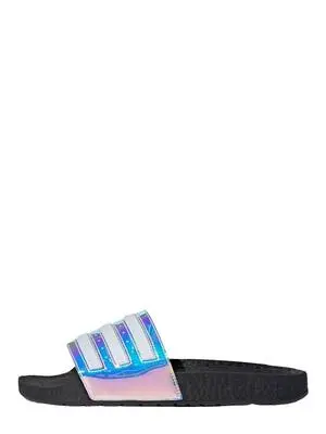 Adidas Adilette Boost Iridescent Slides - Black