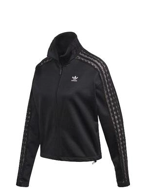 Adidas Originals Lace Tracktop Jacket - Black