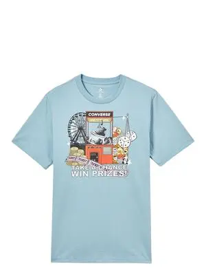 CONVERSE Claw Machine Graphic Tee Asia Sizing - Blue