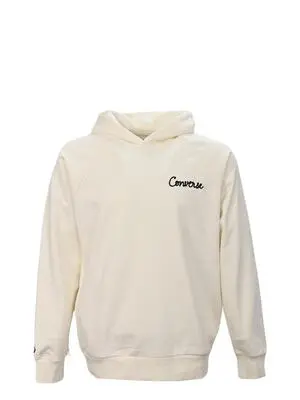 CONVERSE Raglan Elevated Hoodie Asia Sizing - Beige