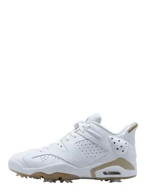 JORDAN Air Retro Low Golf Shoes - White/khaki