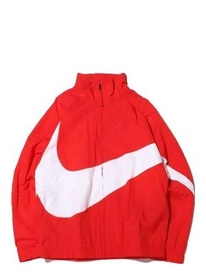 Nike Big Swoosh Sportswear Woven Jacket - Red