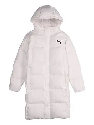 PUMA Sportswear Hooded Down Jacket - White