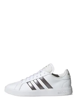 Adidas Wnns Neo Grand Court Low Top Sneakers - White/silver